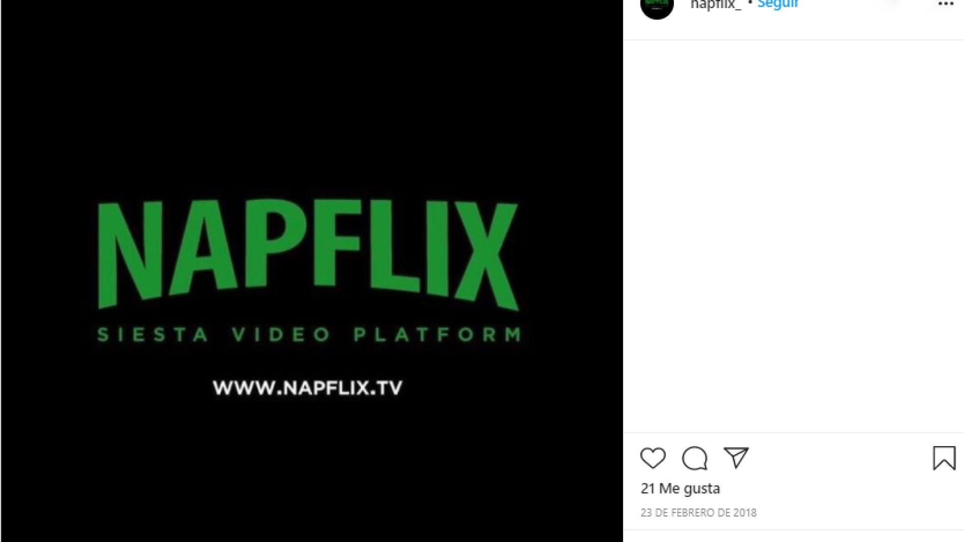 El Netflix de las siestas