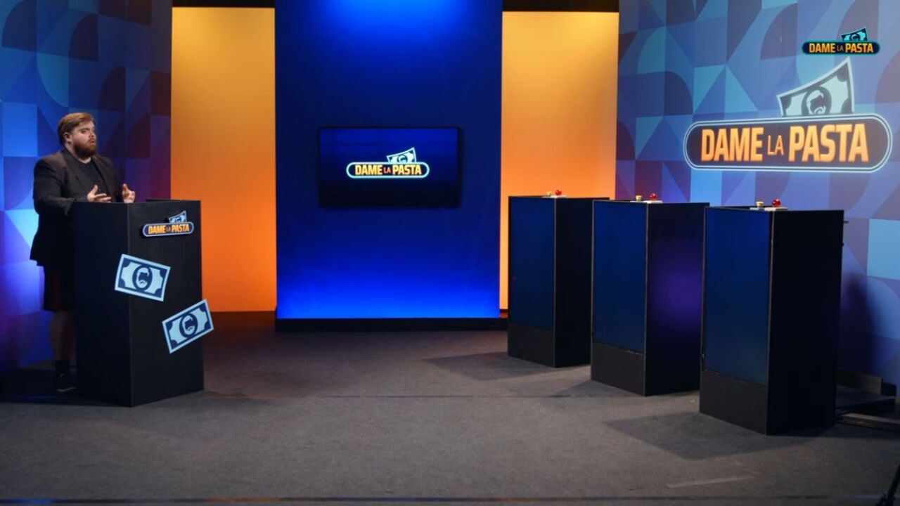 Ibai estrena 'Dame la pasta', un concurso raruno para Twitch
