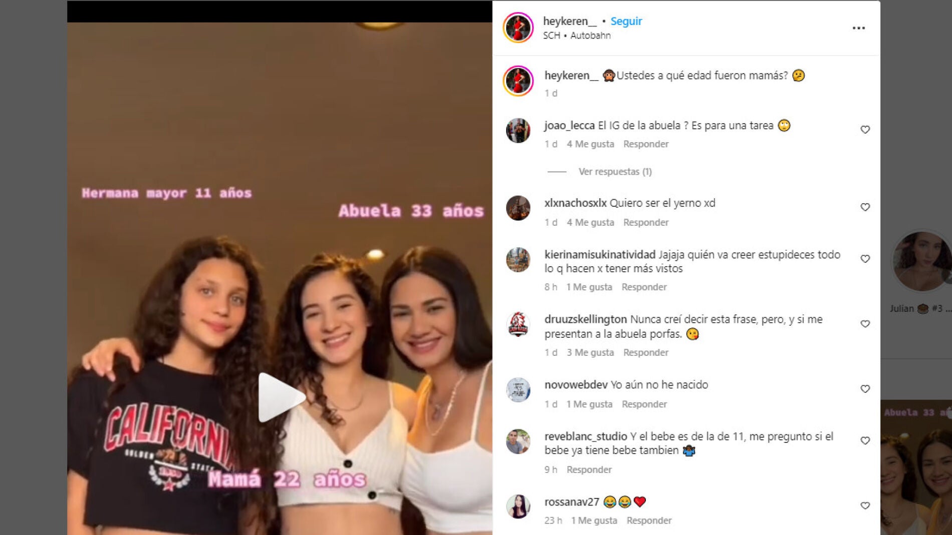 El imposible vídeo de una tiktoker venezolana que asegura que su madre ...