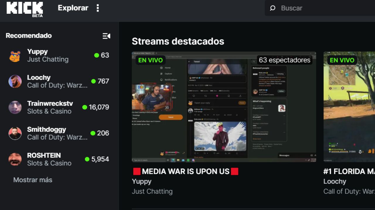 ¿Es Kick realmente una amenaza para Twitch? Así funciona la plataforma ...