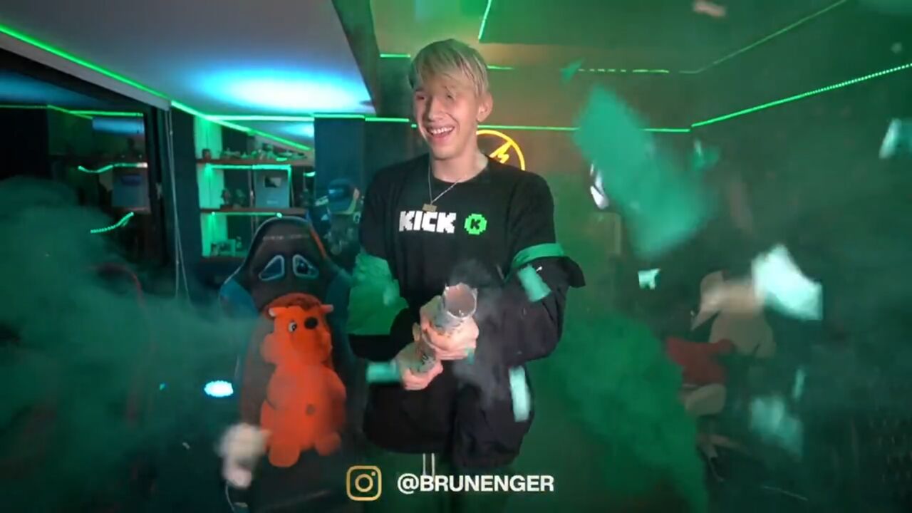 Brunenger firma con Kick y se convierte en el segundo streamer ...
