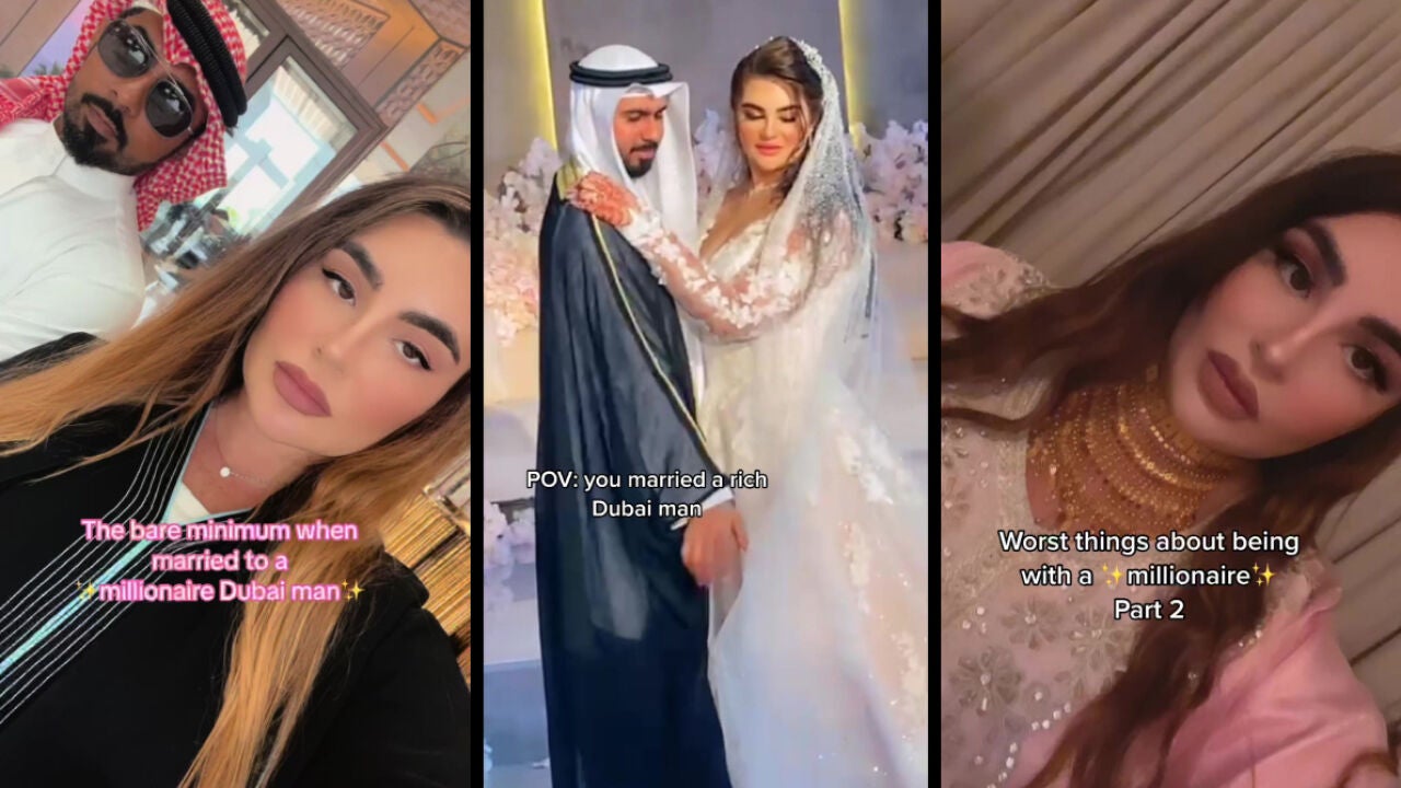 La mujer británico de un millonario de Dubai arrasa en TikTok ...