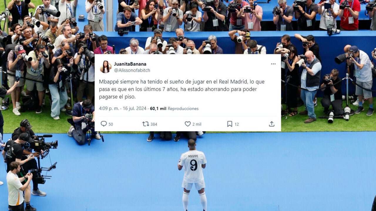 Los mejores memes de la presentación de Mbappé con el Real Madrid