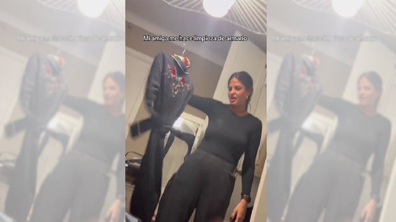 La limpieza de armario más viral de TikTok: "Estoy flipando con lo hortera que eres"