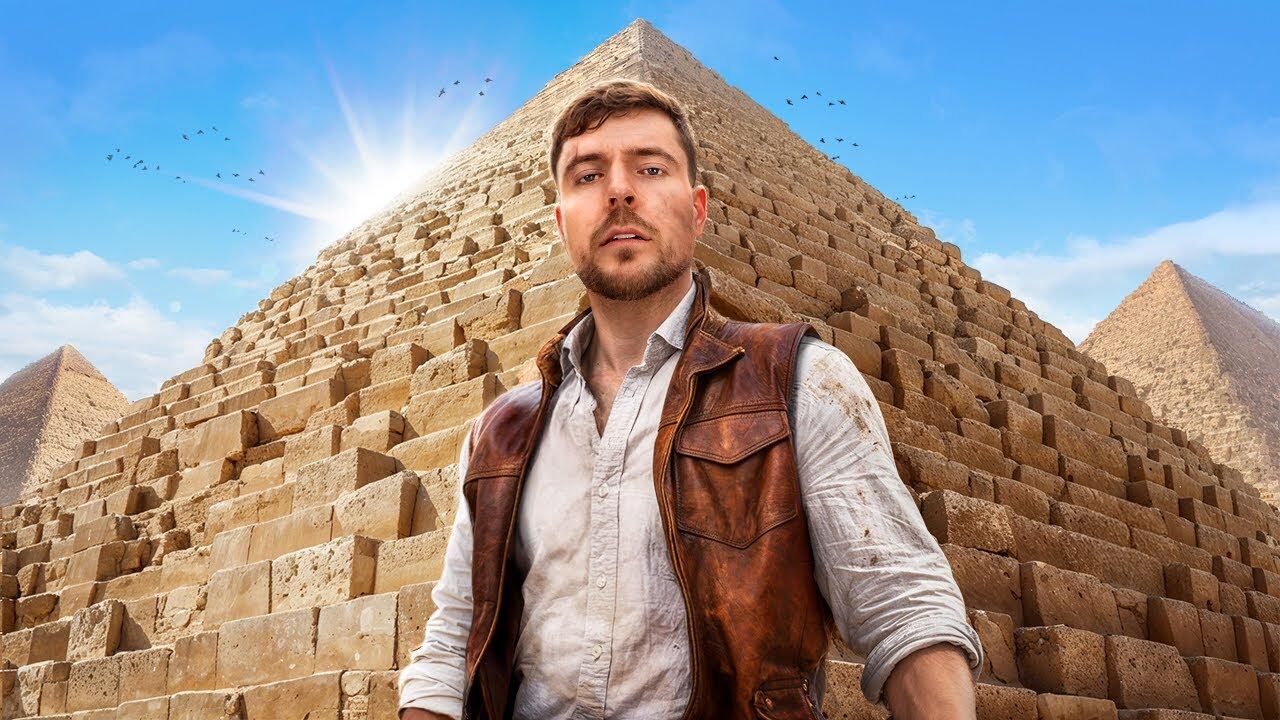 MrBeast explora las Pirámides de Egipto durante 100 horas: secretos ocultos, murciélagos y un ...