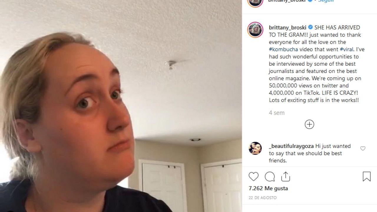 La historia y el vídeo detrás del meme de 'Kombucha girl'