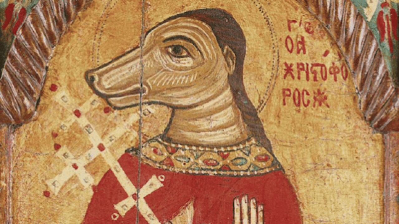 San Cristóbal, el santo con cabeza de perro