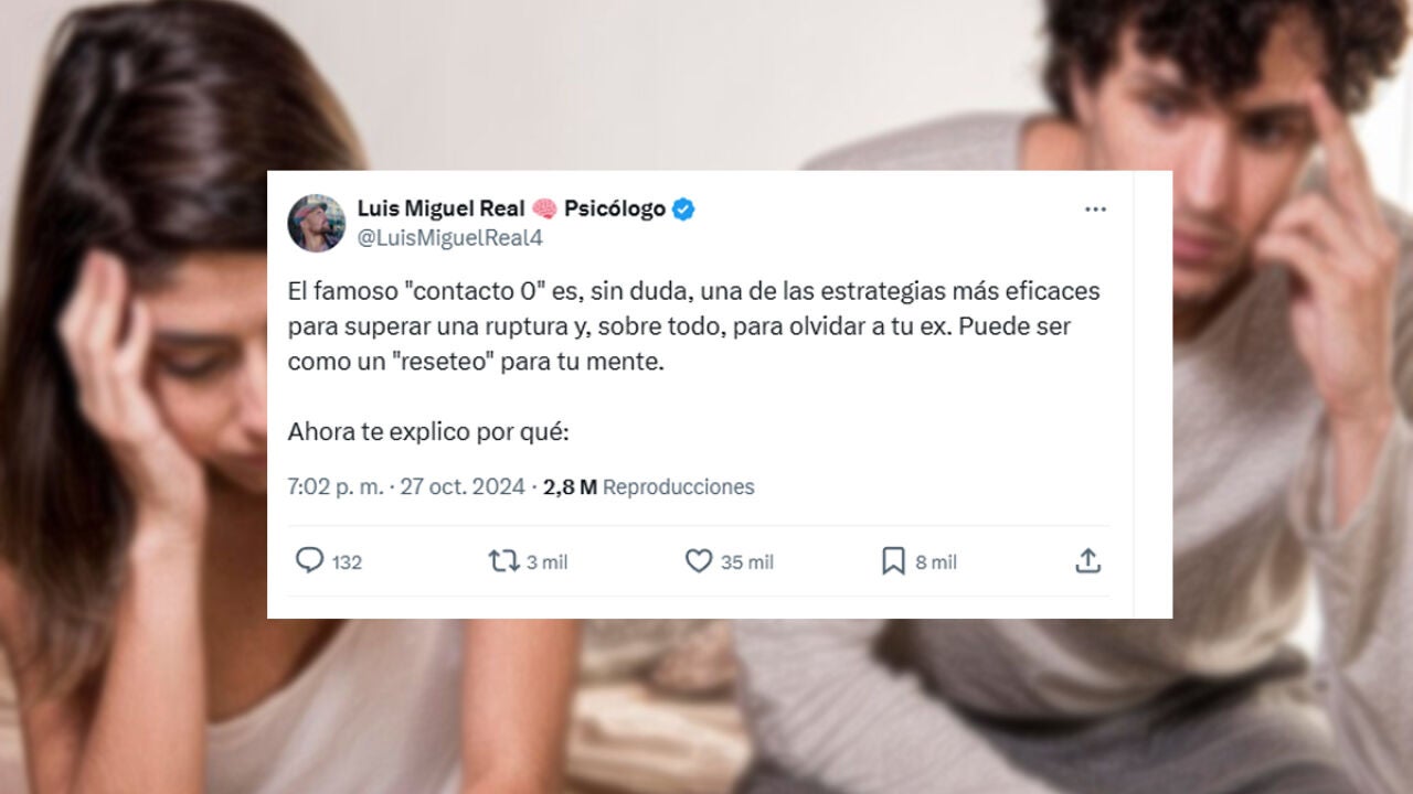 El hilo viral sobre el contacto cero tras una ruptura que deberías leer si quieres olvidar a tu ex
