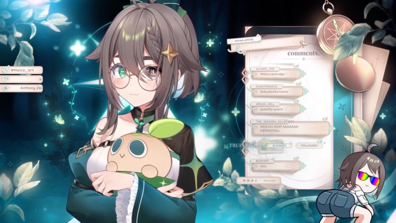 Meica, la VTuber japonesa que habla español: el nuevo descubrimiento de los Squidcraft