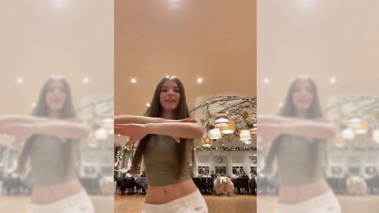 Así es la doble de la infanta Sofía en TikTok: una joven que ha dejado en shock a las redes
