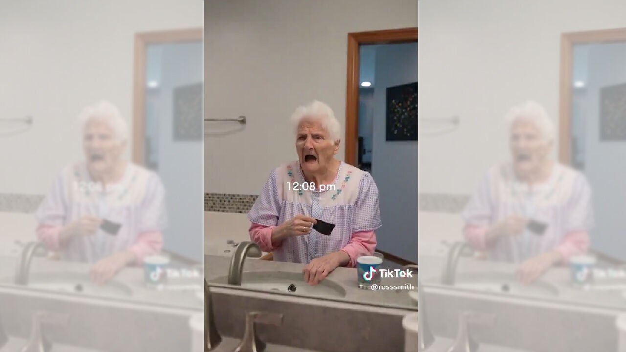 La abuela que arrasa en redes recreando la mourning routine viral de ...
